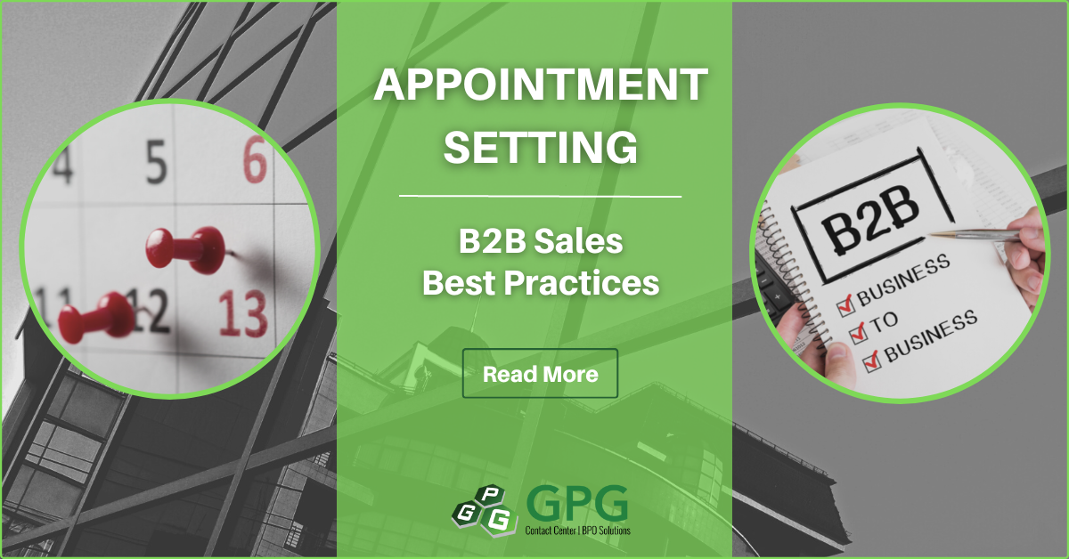 Outsource your B2B Appointment Process | GPG